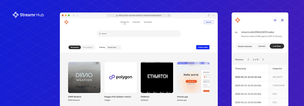 Introducing The Hub: The Main Developer Interface of the Streamr ...